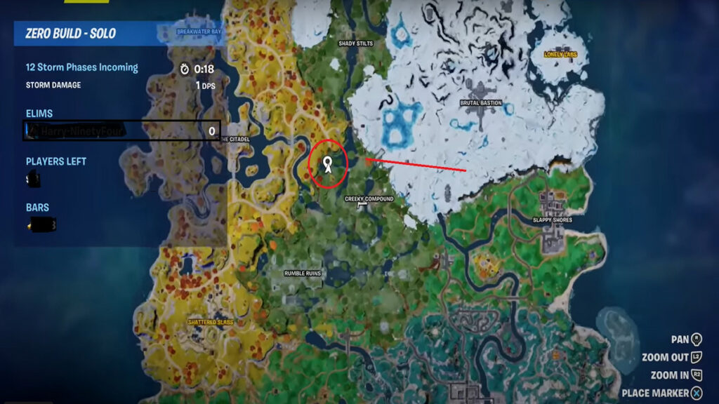 How To Locate the Chalice Using Aura’s Map in Fortnite