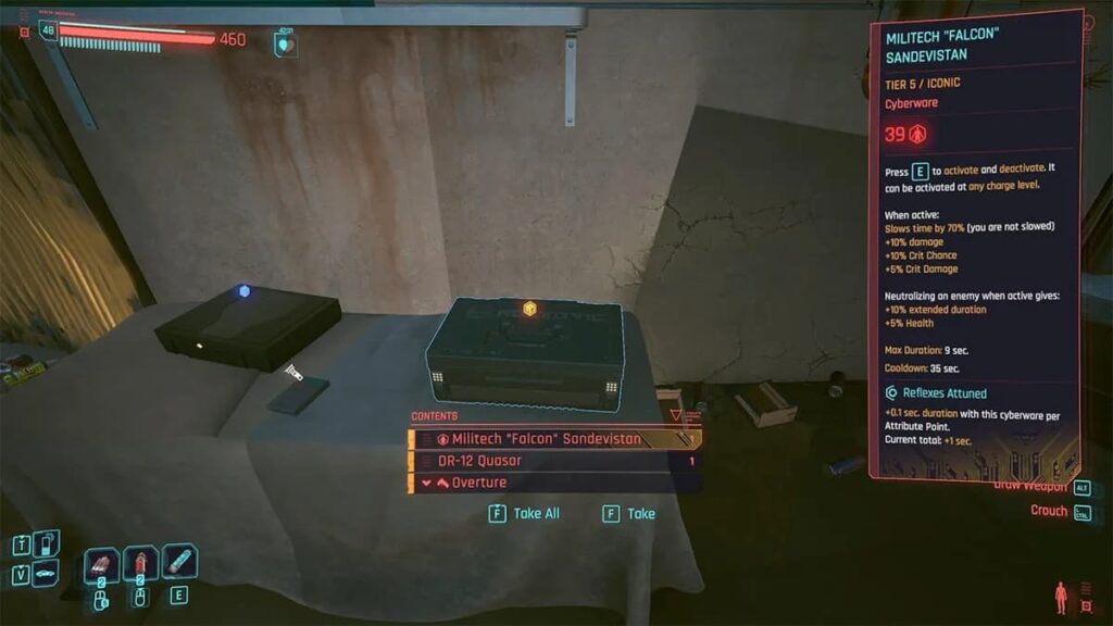 How To Get the Militech Apogee Sandevistan in Cyberpunk 2077