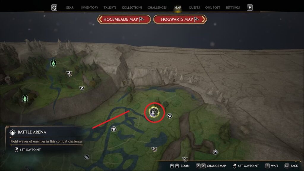 All Battle Arena Locations in Hogwarts Legacy - We Game Daily