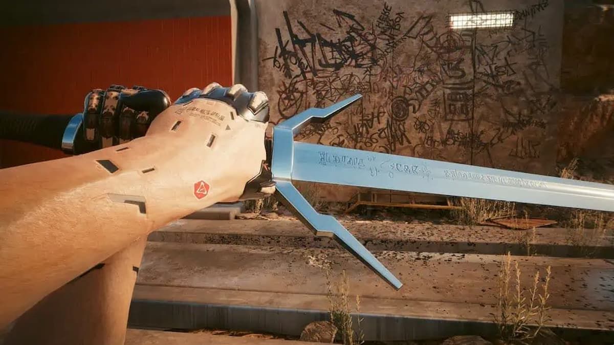 How to Get Witcher Sword Cyberpunk 2077 2.1 - We Game Daily