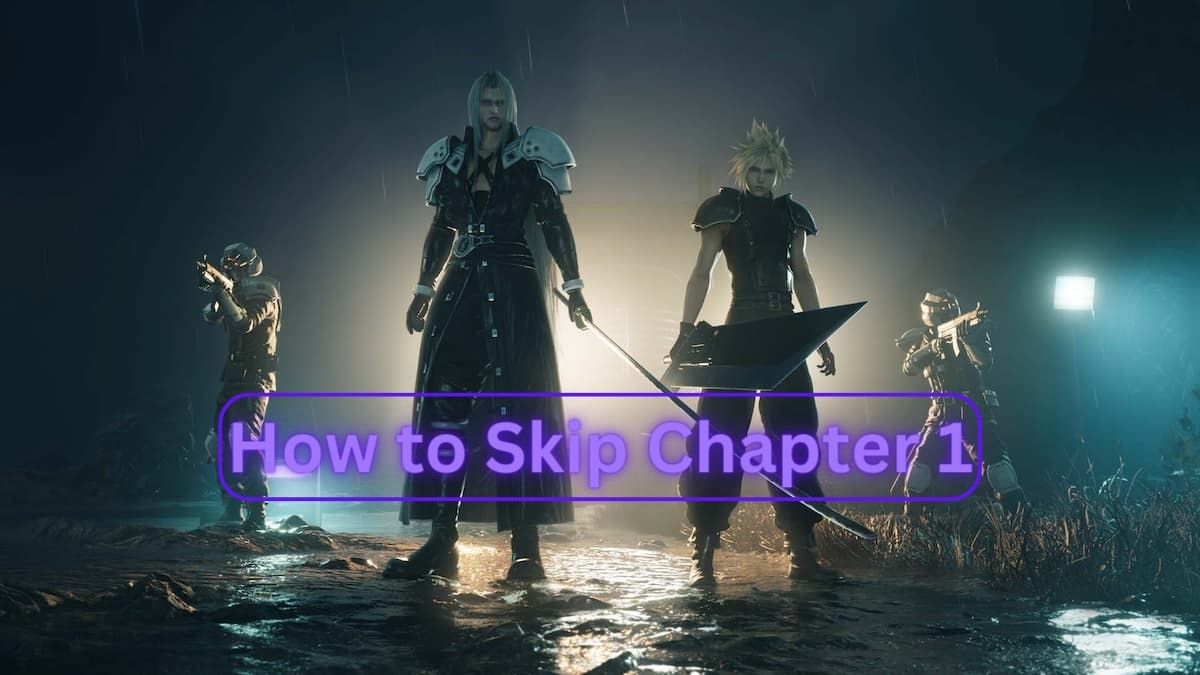 How to Skip Chapter 1 in FF7 Rebirth If You've Played the Demo - We Game Daily