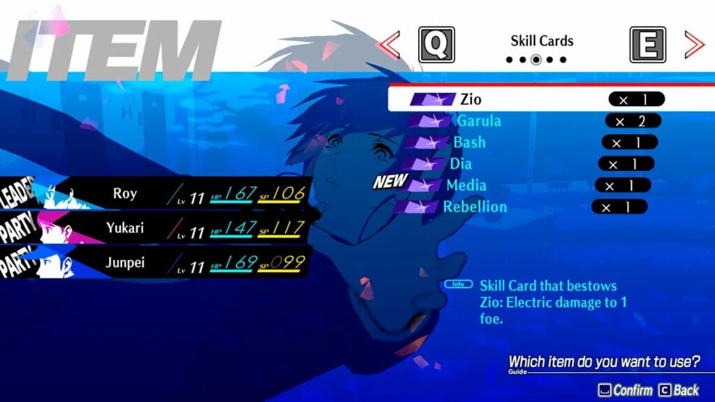 Persona 3 Reload Skill Cards: How to Get & Master Skill Cards - We Game Daily