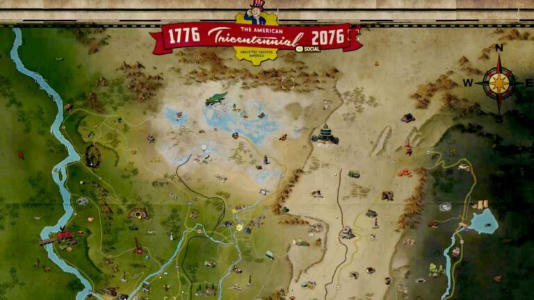 Fallout 76 Interactive Map: All Item & Weapon Locations - We Game Daily